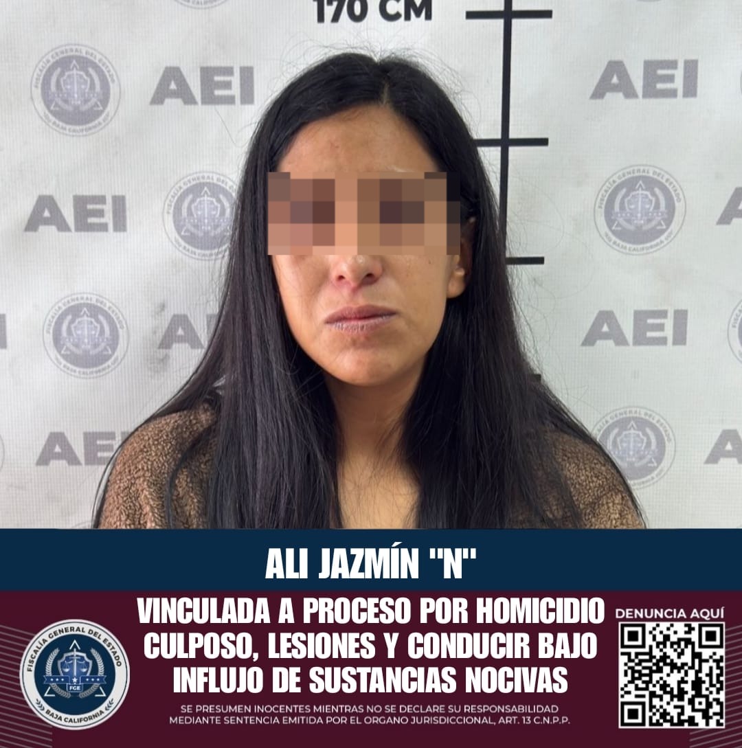 Mujer vinculada a proceso por homicidio culposo, lesiones y conducir bajo el influjo de ...